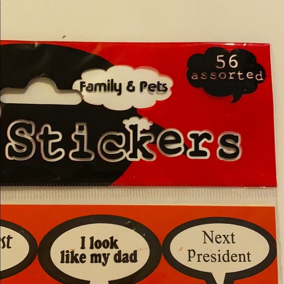 Office | New Pack Of 56 Assorted Caption Stickers Gc5 | Poshmark